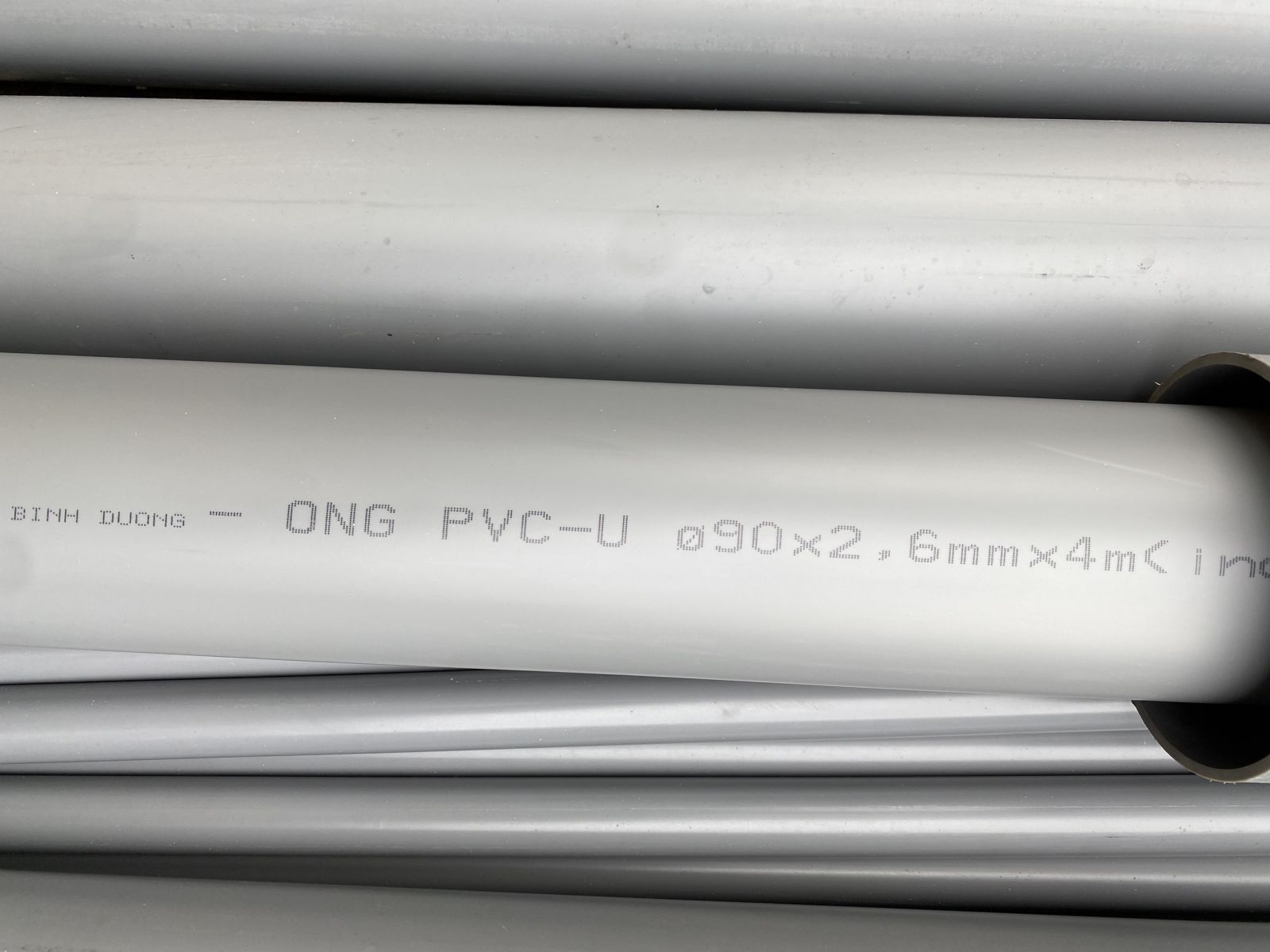 Ống 90x2.6mm nhựa PVC Bình Minh - O90x2.6